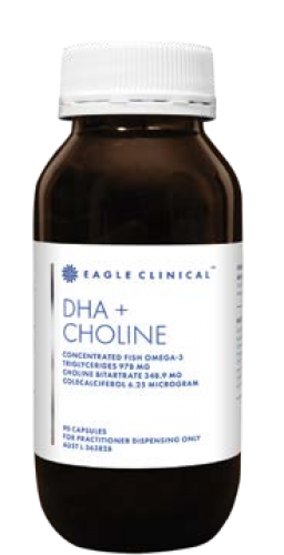 DHA + CHOLINE 90 CAPSULES - Eagle Clinical - Phytotherapy And Nutrition ...